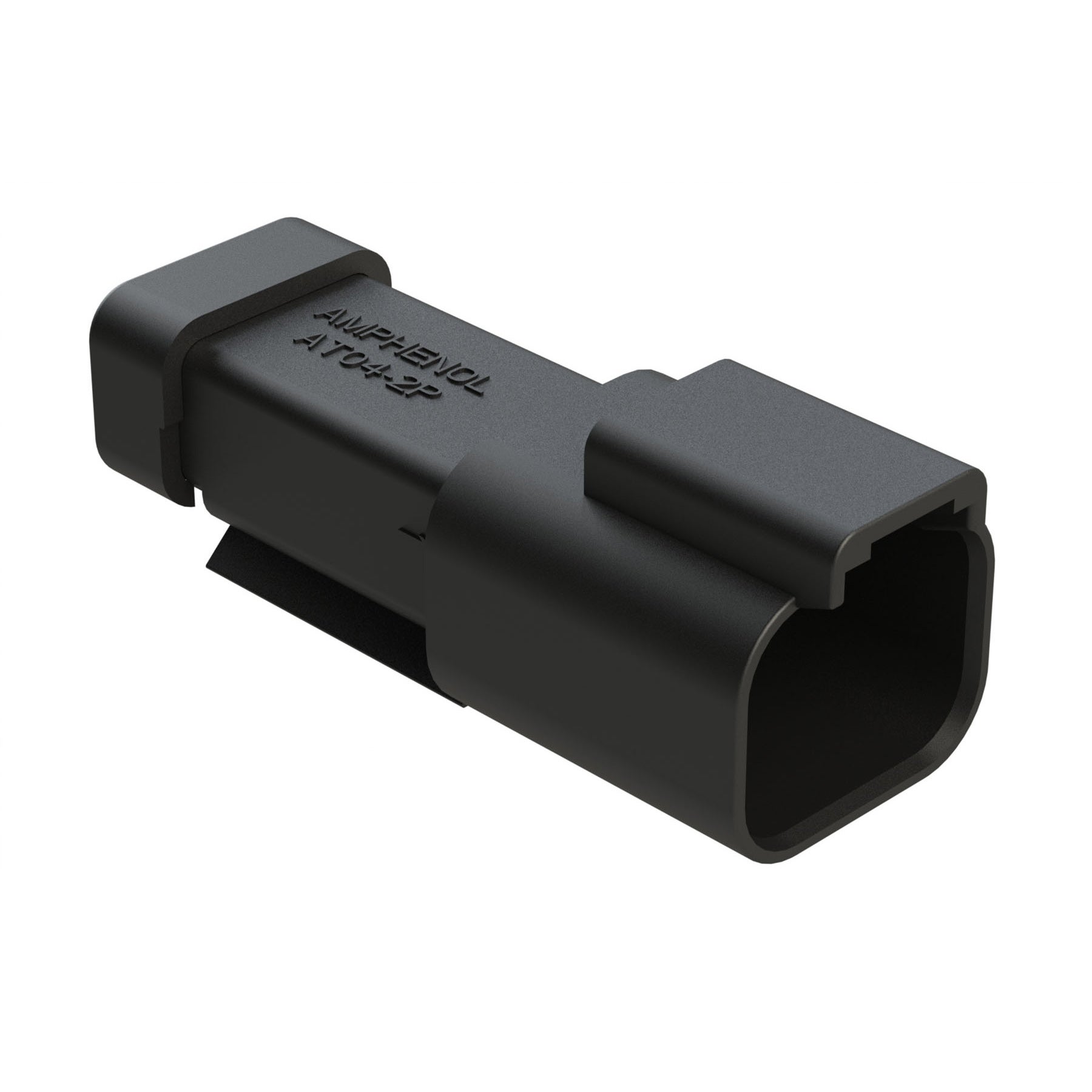 AT04-2P-MM01BLK - 2-WAY RECEPTACLE, MALE CONNECTOR | Encitech