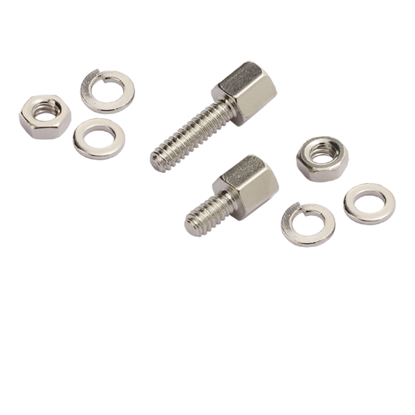 FEM.SCREW LOCKS UNC4-40 - DJF-7-PAIR, 7mm THREAD | Encitech