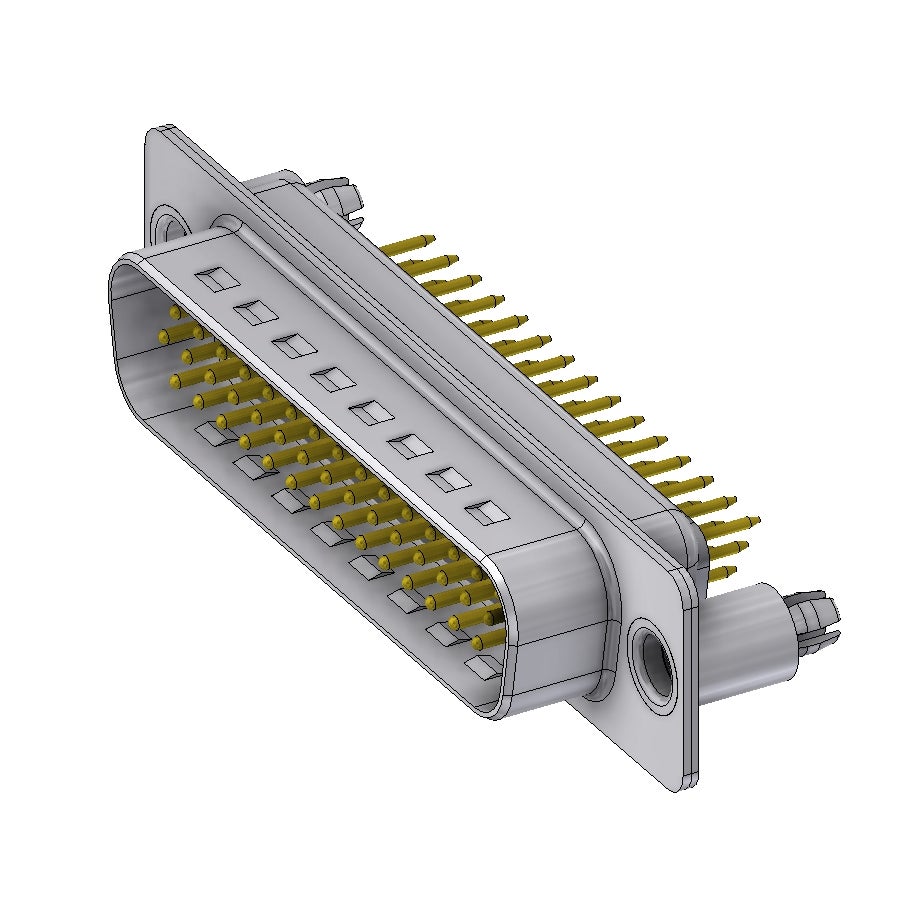 HD-D44PY/2 M86UN - CONN, DB44 MALE, SOLDER PIN | Encitech