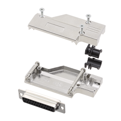 DCMR25-FK-DBS-K - DB25 Female Hood Kit, Side Entry | Encitech