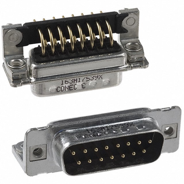 163A17539X - CONN D-SUB PLUG 15POS R/A SOLDER | Encitech