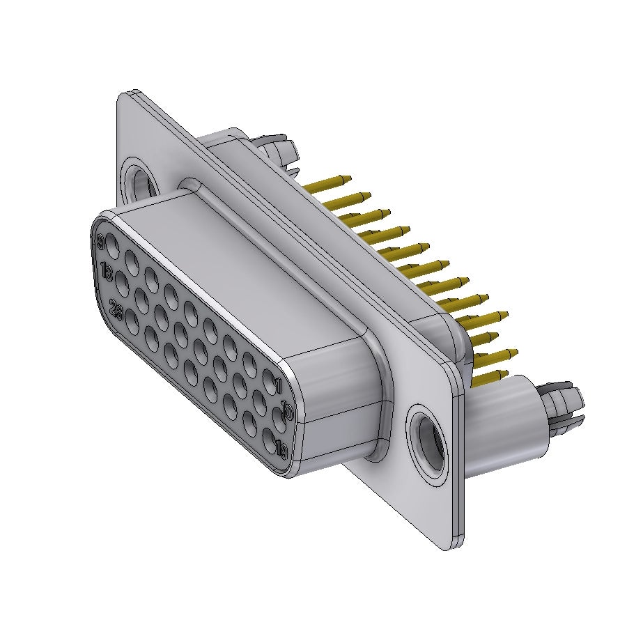 HD-D26SY/2 M86UN - CONN, DA26 FEMALE, SOLDER PIN | Encitech